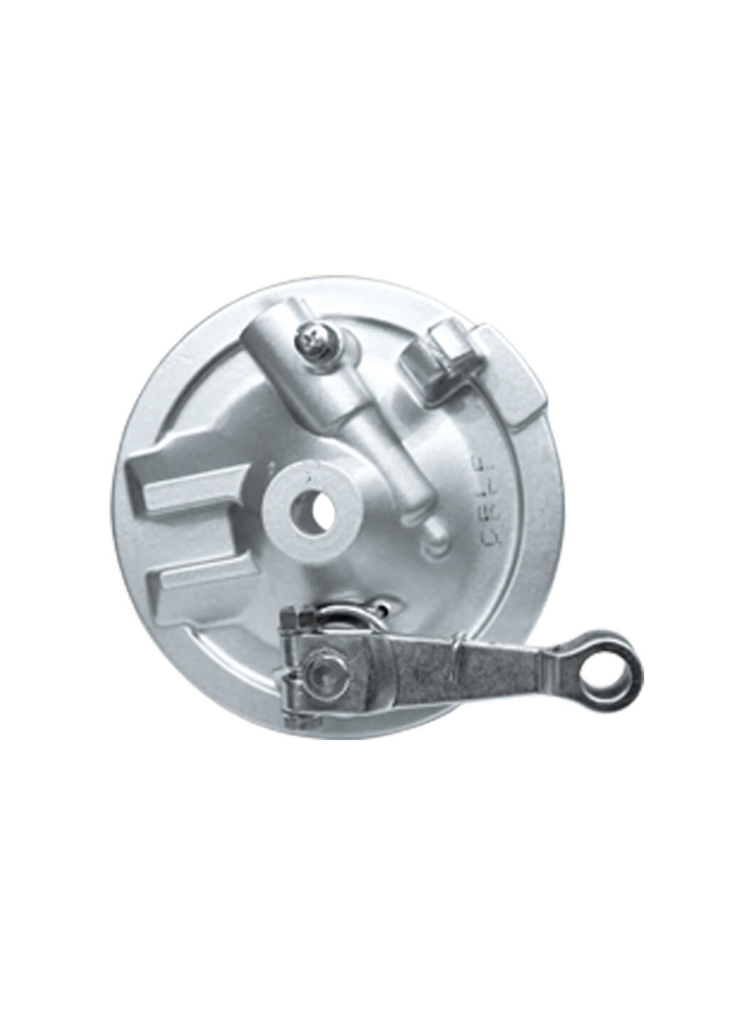 BRAKE SHOE PLATE COMPLETE FRONT - CROWN PARTS